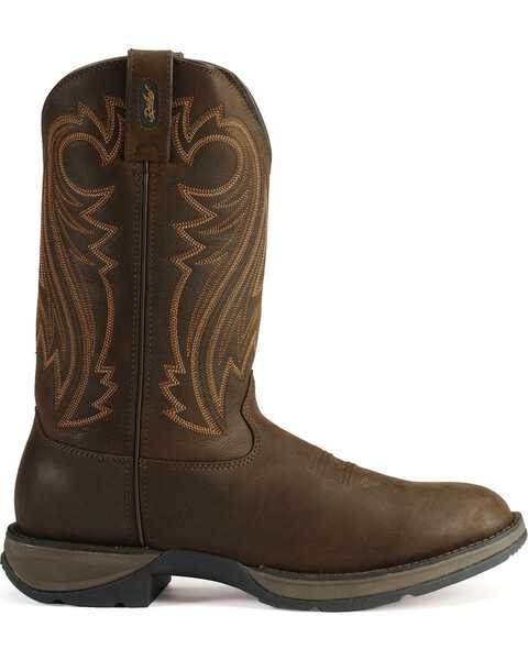 Bota Durango Rebel Chocolate - Bico Redondo – JBR BOTA